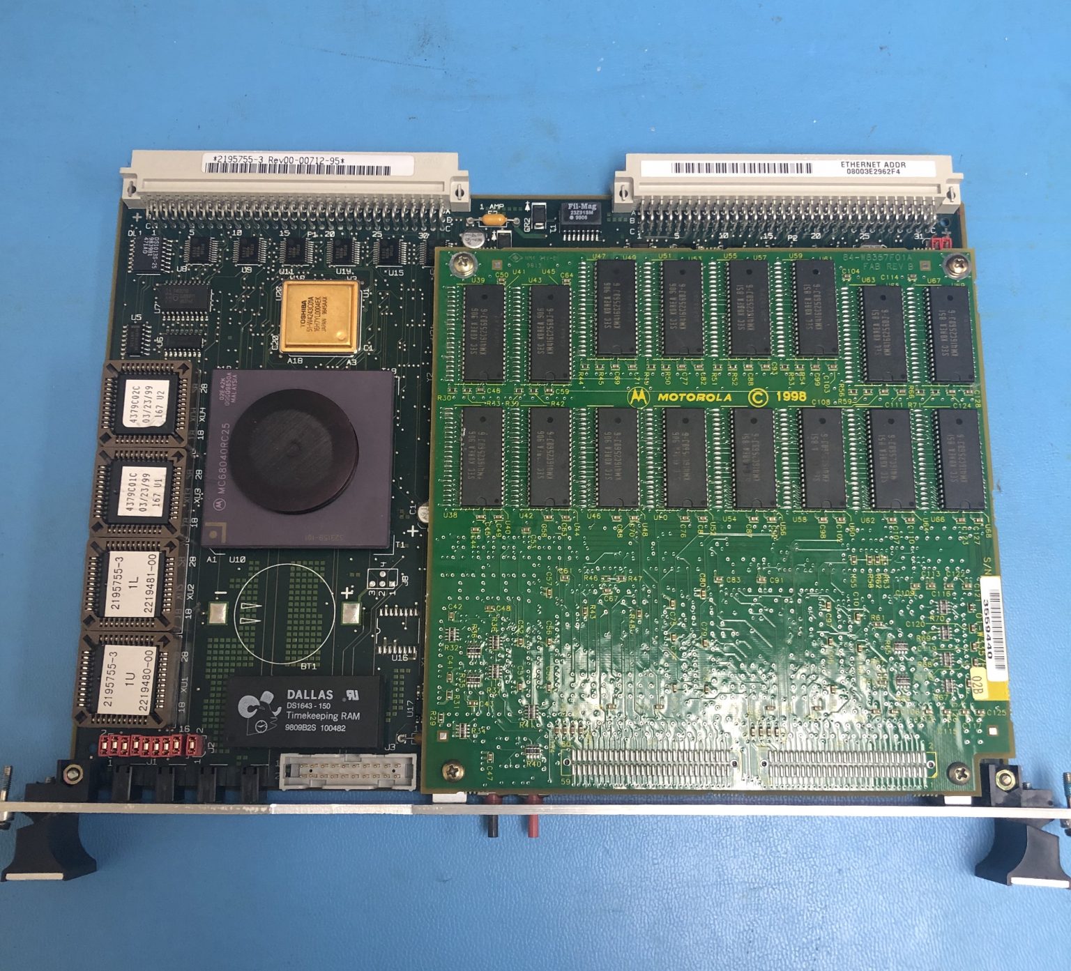 Motorola MVME167-02B VMEBUS SINGLE BOARD COMPUTER NSN 5998-01-490-9730 MVME167, VME & Other ...