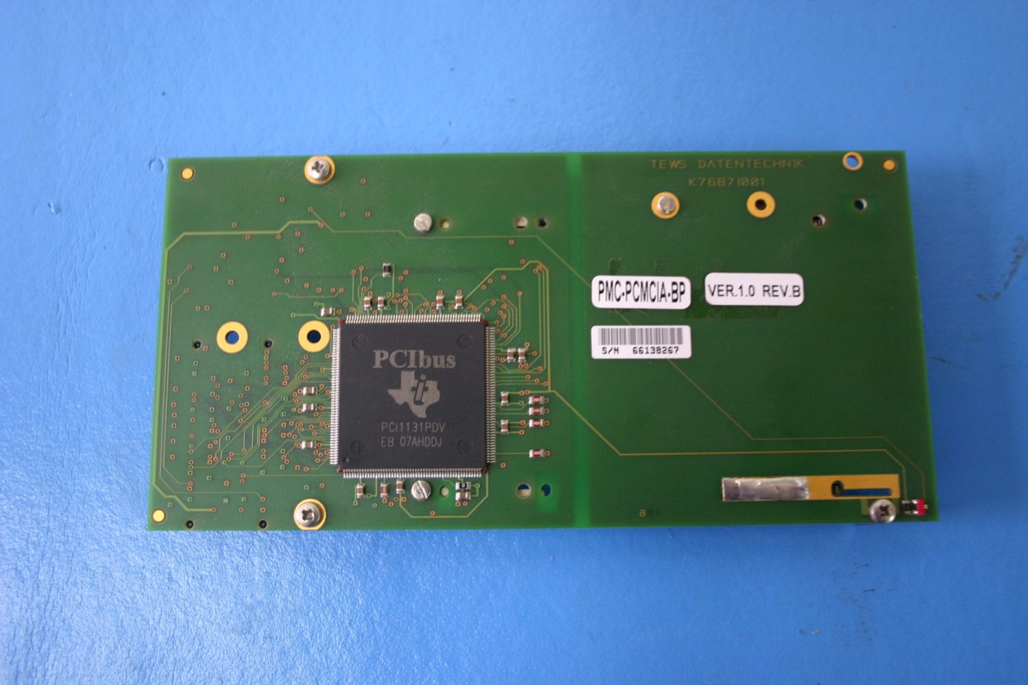 Tews Tews PMC-PCMCIA-BP TEWS DATENTECHNIK Embedded Computing ...