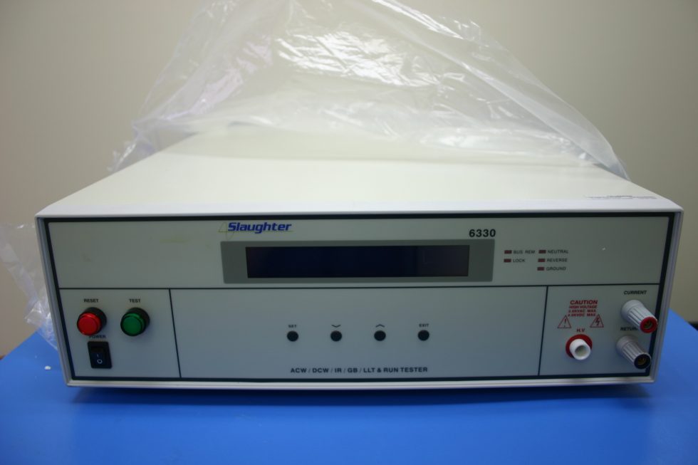 Slaughter Slaughter 6330 Hipot Multi Function Safety Tester - Global ...