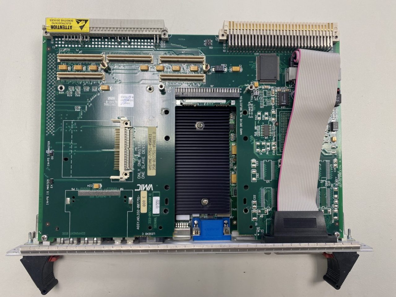 VMIC VMIVME-7751-450001 866 MHZ VME SINGLE BOARD COMPUTER VMIVME ...