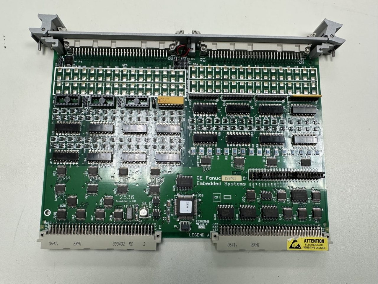 ABACO, GE Embedded, GE Fanuc VMIVME-2536-200M03 32-Channel Optically ...